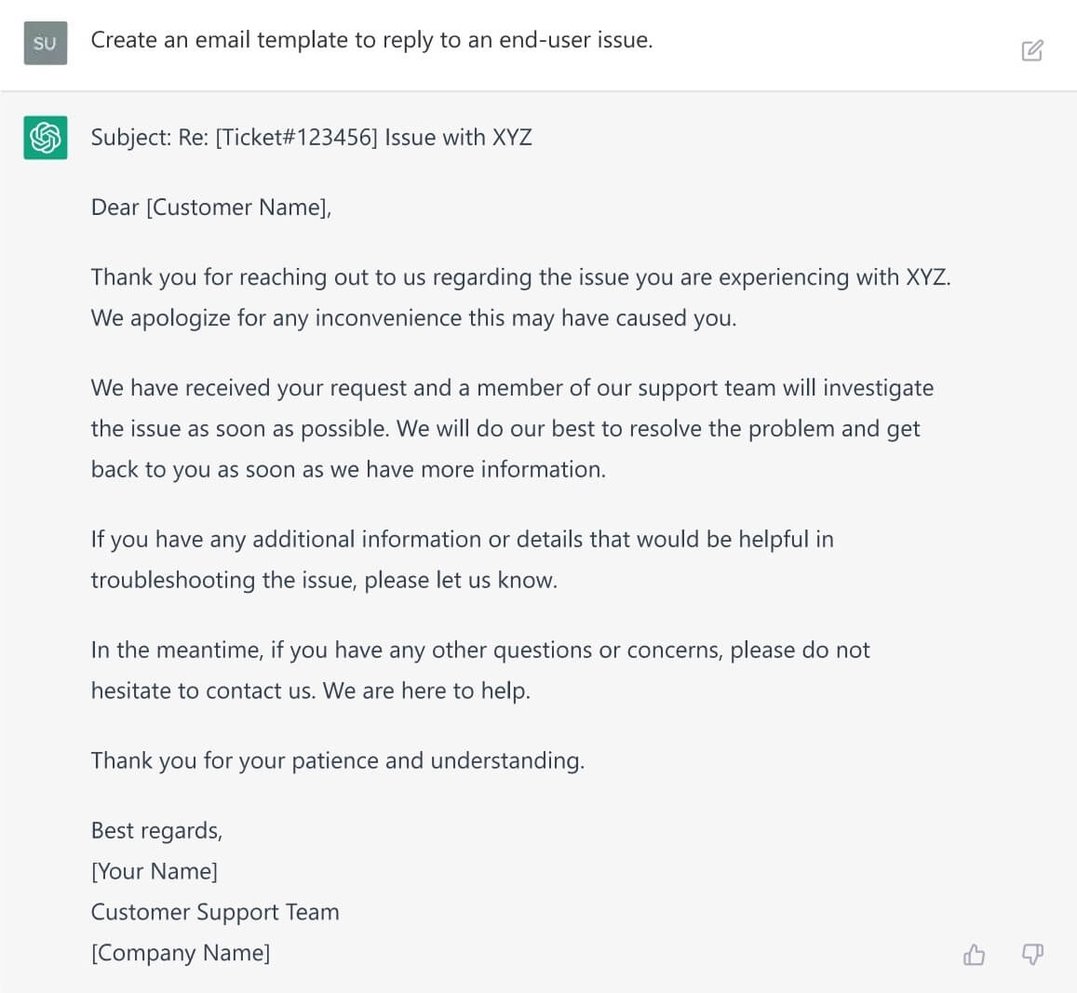 9 Ideas to Use ChatGPT for IT Support