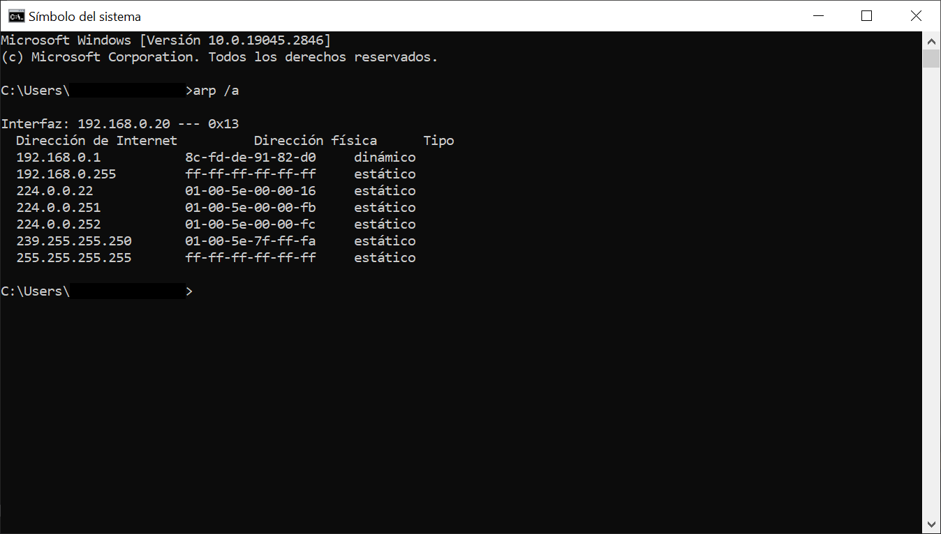 Cómo encontrar un dispositivo por una dirección MAC