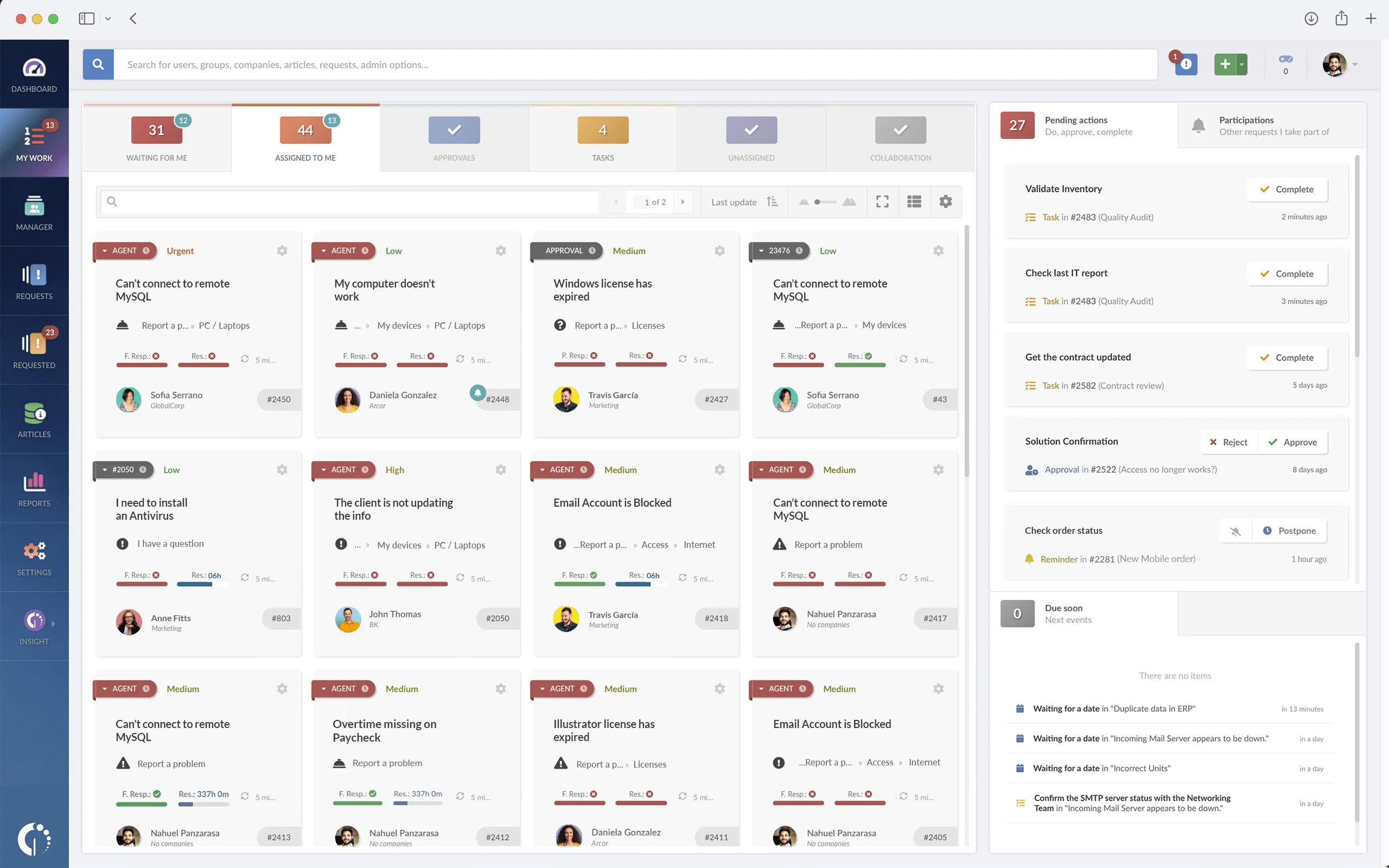 Lista de verificação definitiva de implementação de ITSM [+Modelo gratuito]