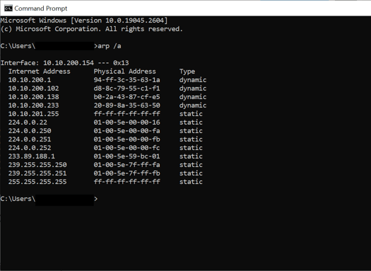 How do I find my device's MAC address?