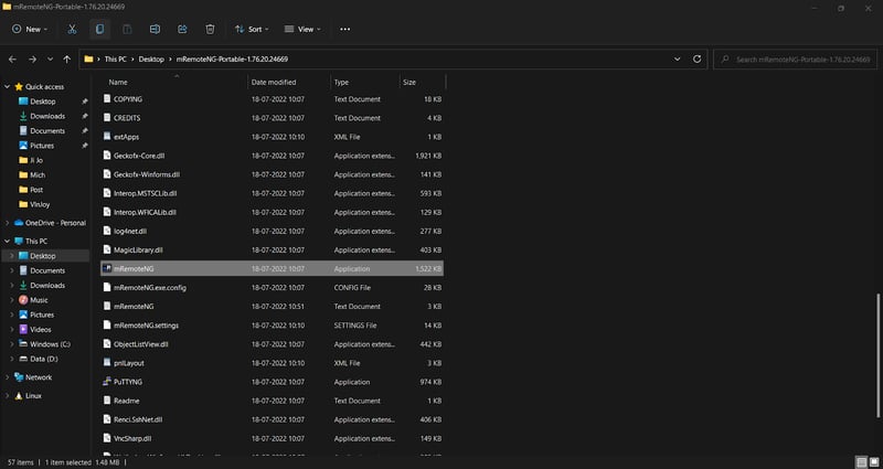 mRemoteNG: Using the Remote Connections Manager for Windows