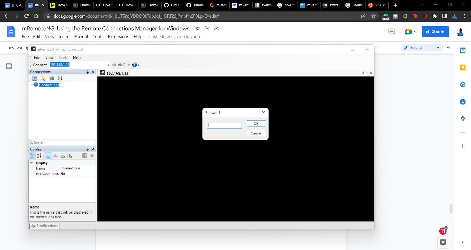 mRemoteNG: Using the Remote Connections Manager for Windows