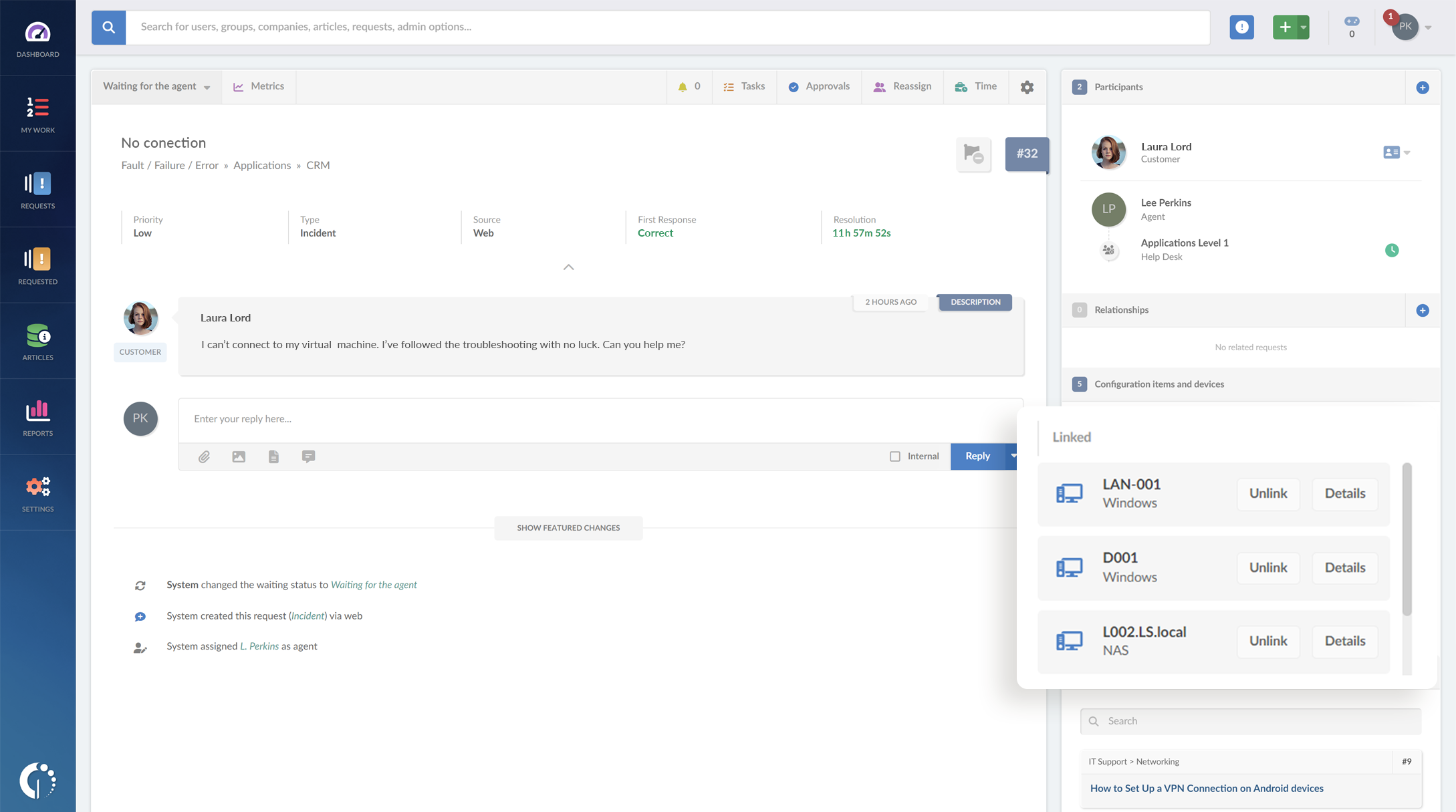 How to Integrate InvGate Service Management with Lansweeper