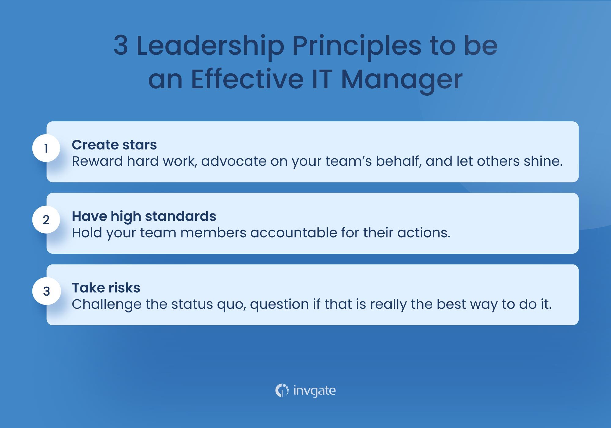 How to be an Effective IT Leader? 3 Principles to Nail it