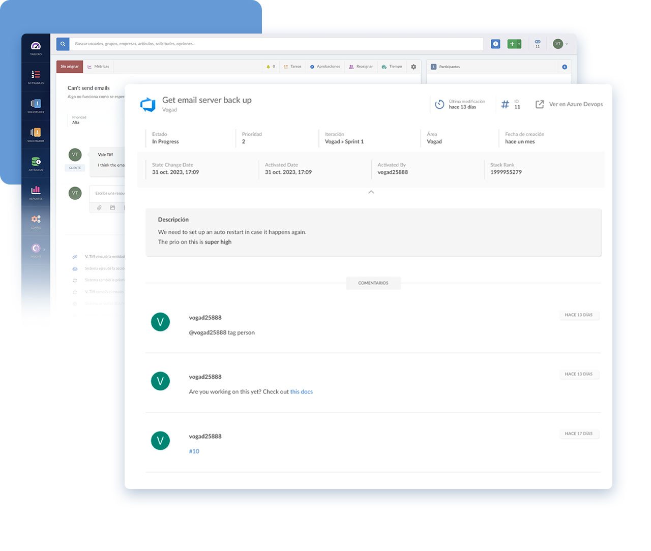 Integrating InvGate Service Management and Azure DevOps